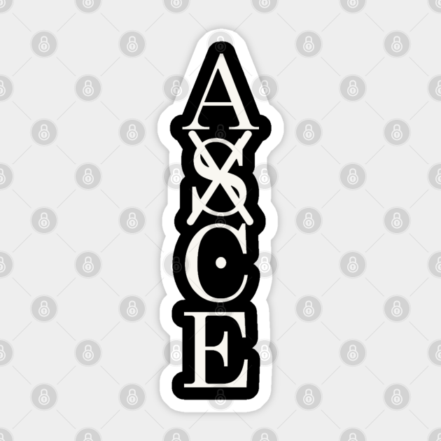 ASCE One Piece Tattoo - One Piece - Sticker | TeePublic